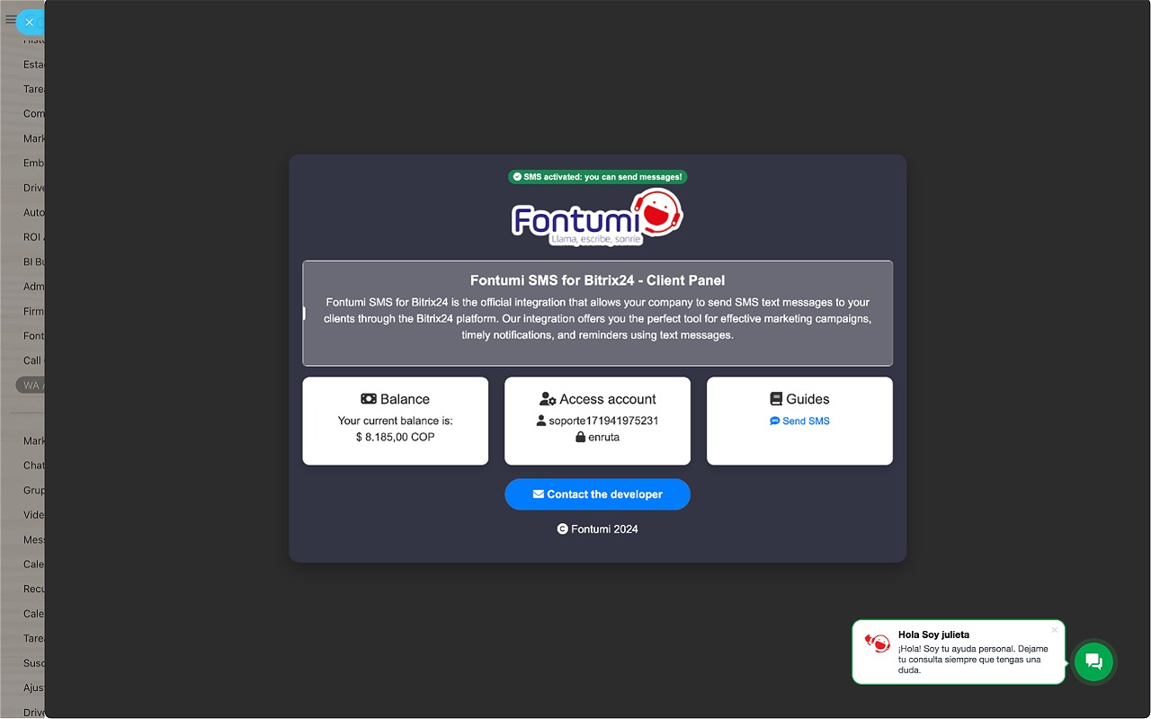 Fontumi SMS de ENRUTAPPS SAS | Fontumi